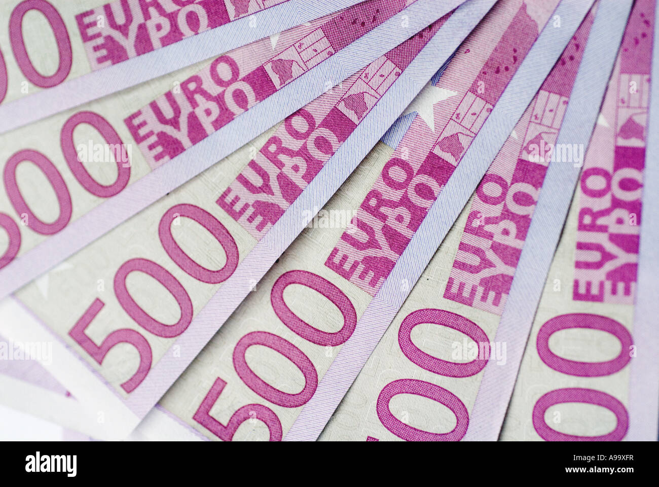 500 Euro Banknotes Stock Photo - Alamy