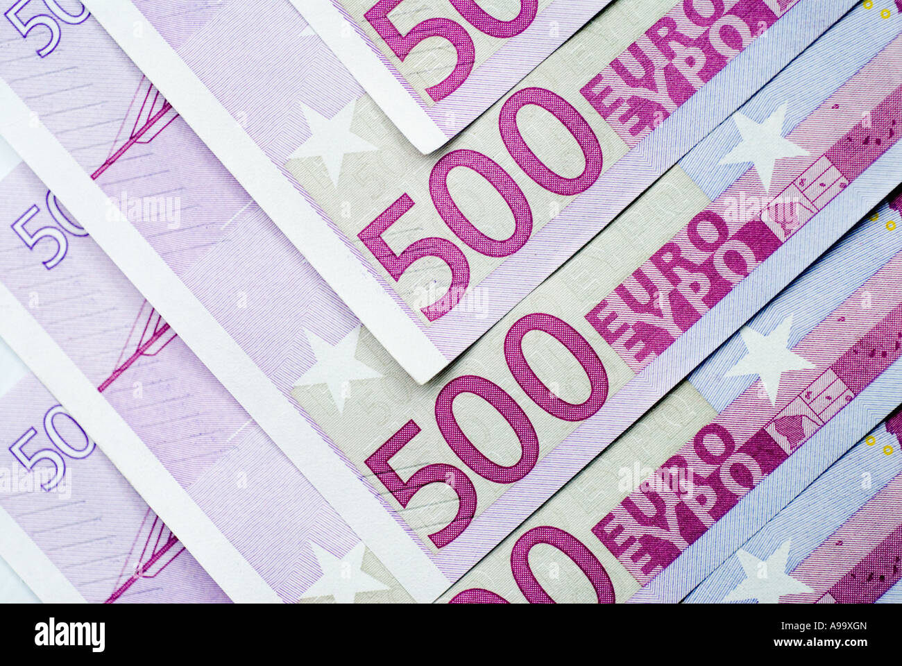 500 Euro Banknotes Stock Photo - Alamy