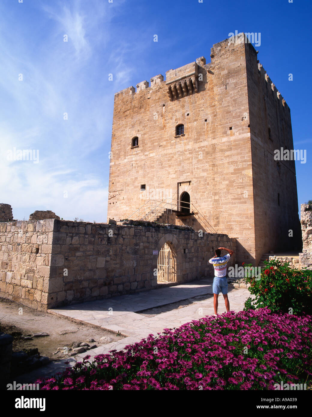The Medieval Castle of Kolossi Cyprus Stock Photo - Alamy