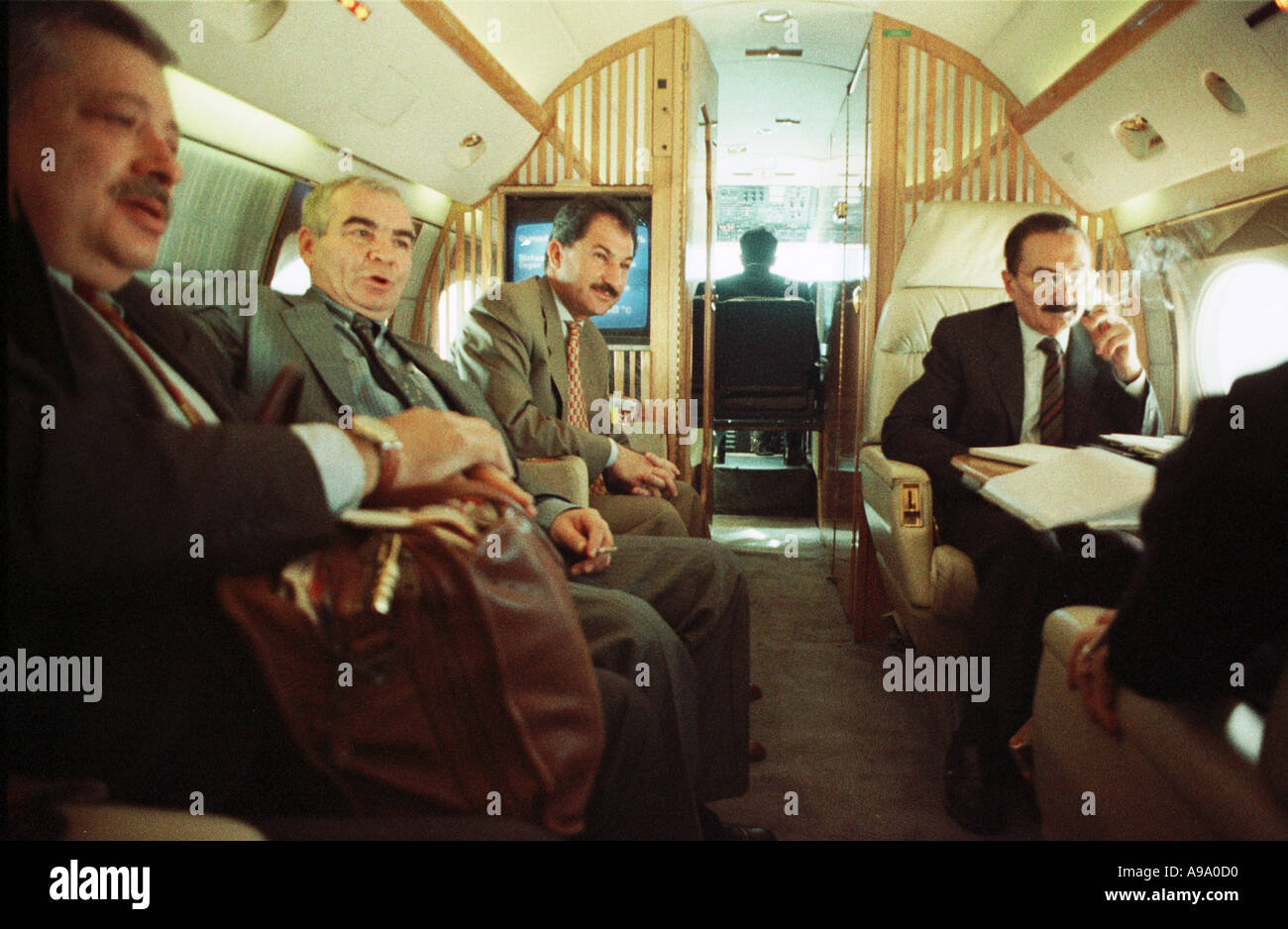 ATA Presidential Plane Economy Minister Gunes Taner Yasar Topcu ...