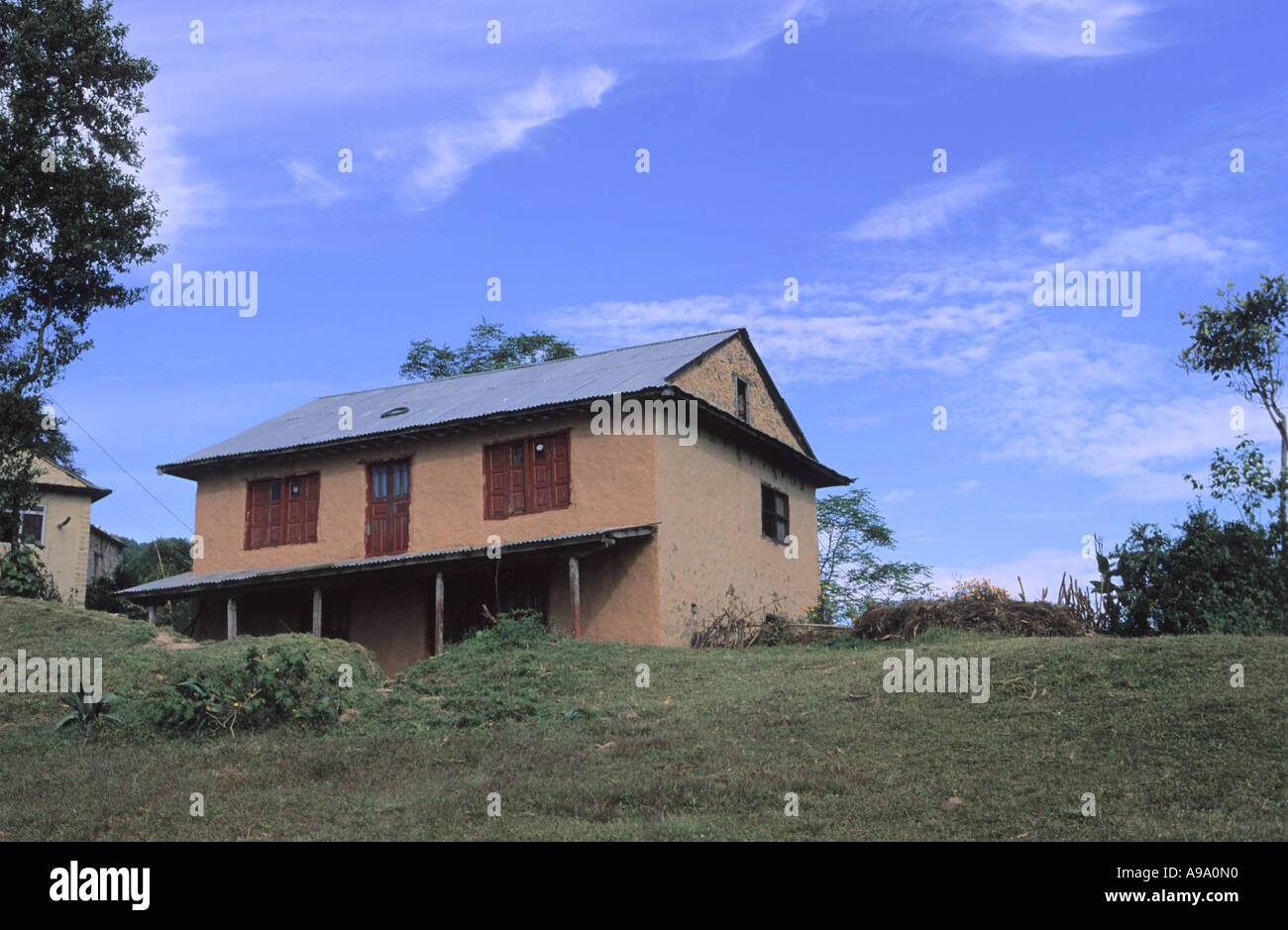 Typical nepali home hi-res stock photography and images - Alamy