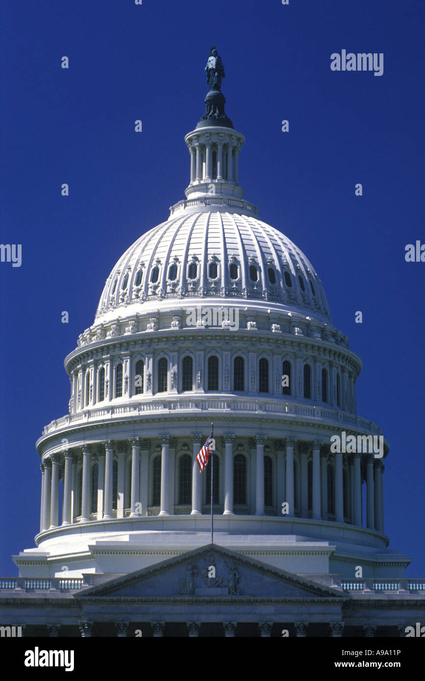 CAPITOL BUILDING DOME WASHINGTON DC USA Stock Photo - Alamy