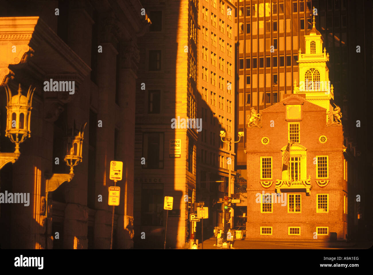 OLD STATE HOUSE BOSTON MASSACHUSETTS USA Stock Photo - Alamy