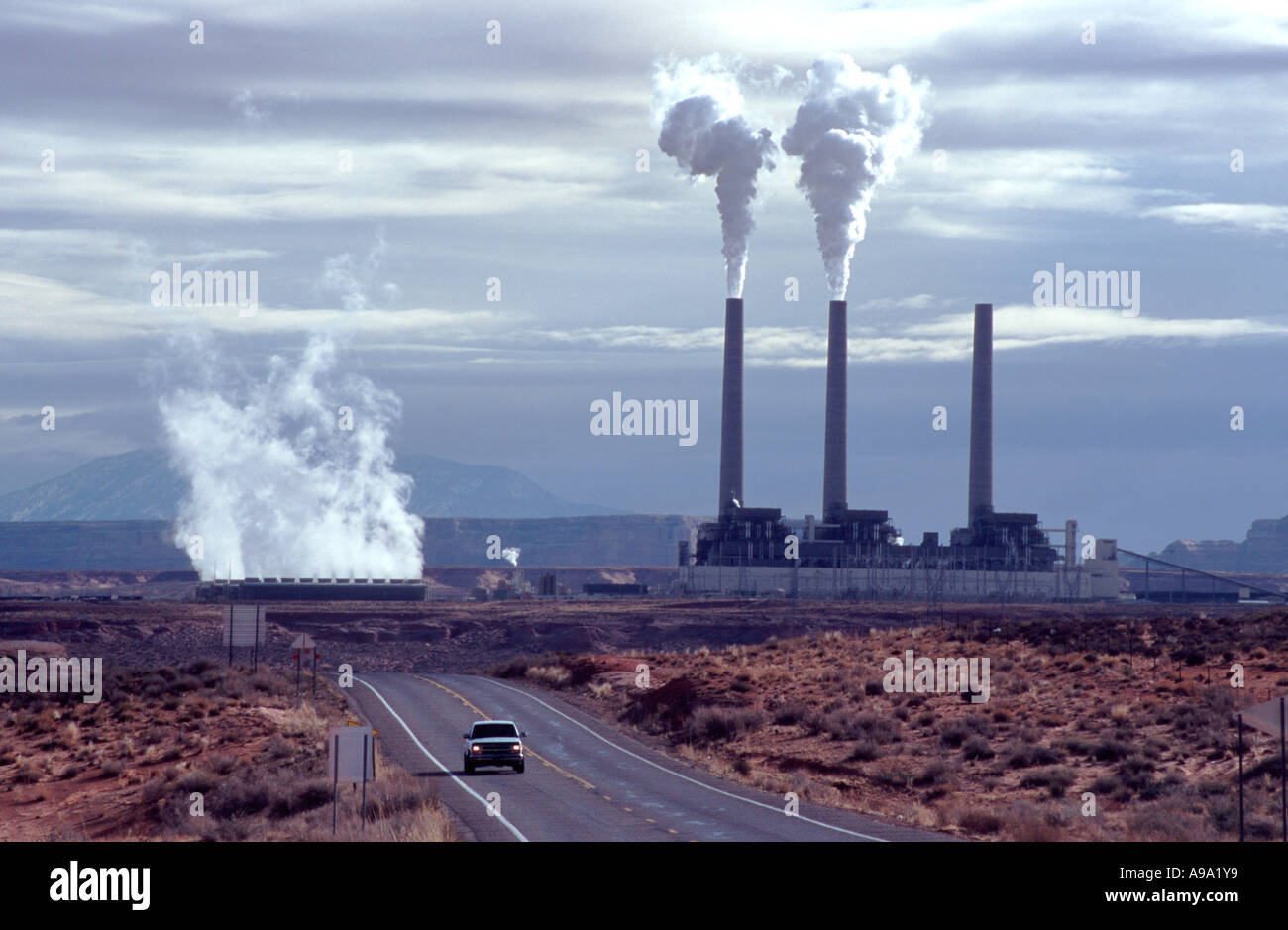 Navajo generating station Stock Photo - Alamy