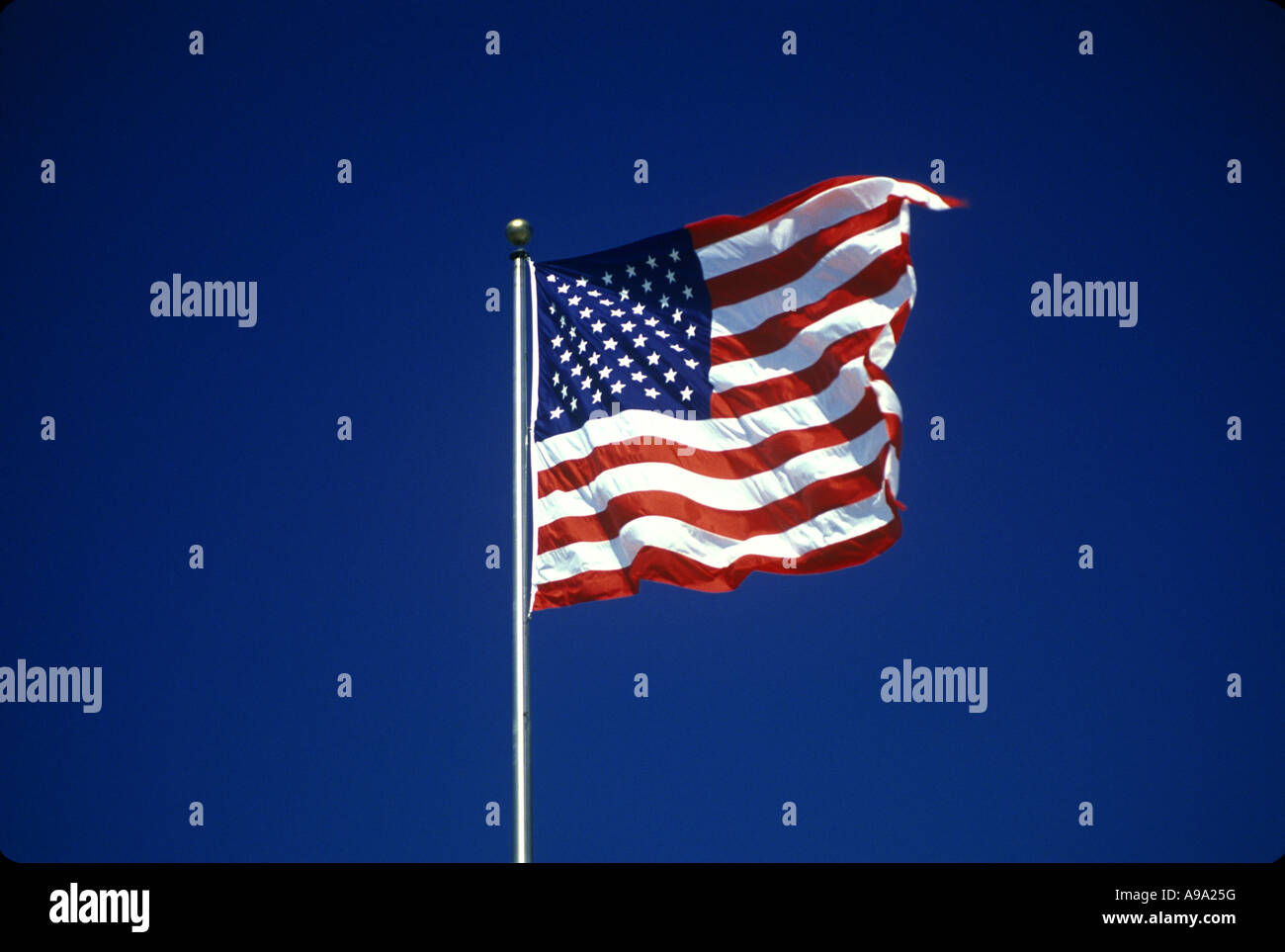 Flag at full mast hi-res stock photography and images - Alamy