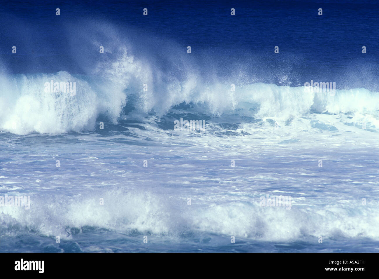 STORMY SEA SHOREBREAK WAVE Stock Photo - Alamy