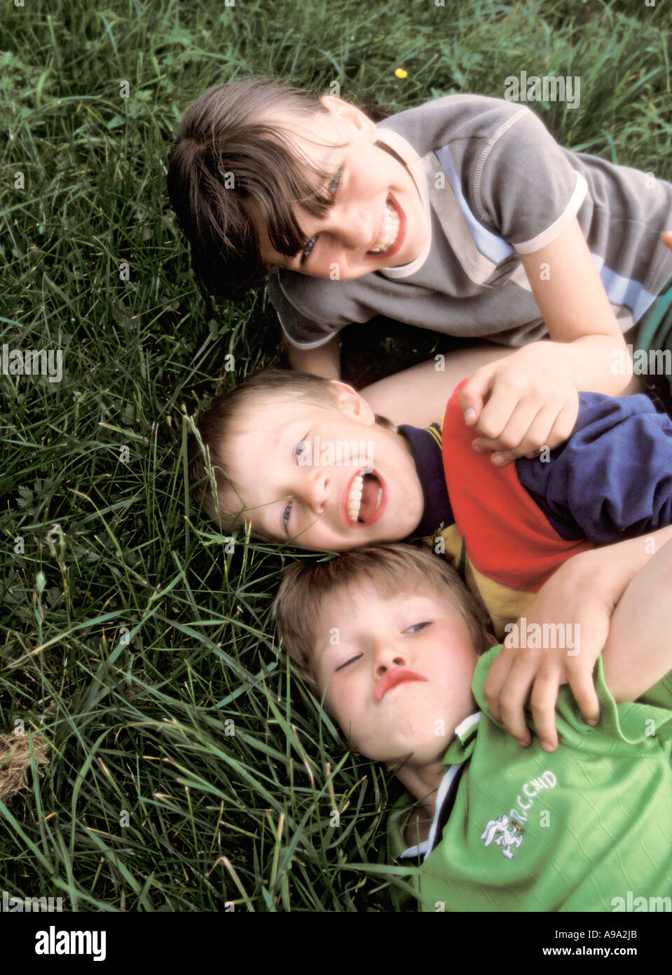 Children playing together Stock Photo - Alamy