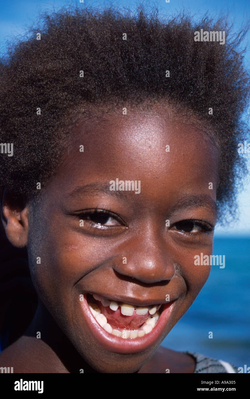 Happy smile Boipeba island Brazil Stock Photo - Alamy
