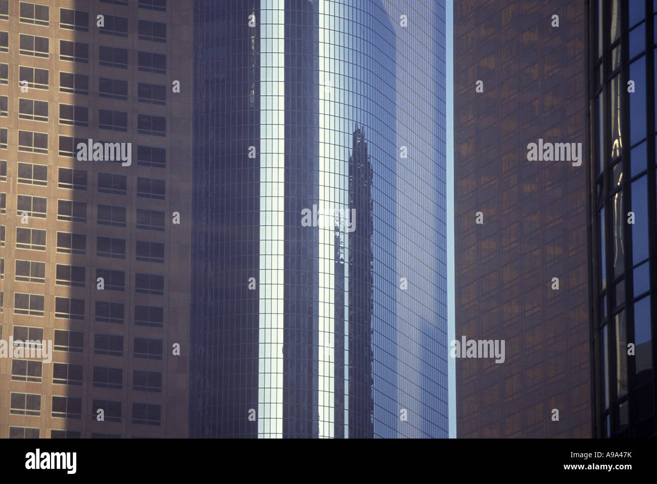 TALL BUILDINGS DOWNTOWN LOS ANGELES CALIFORNIA USA Stock Photo - Alamy
