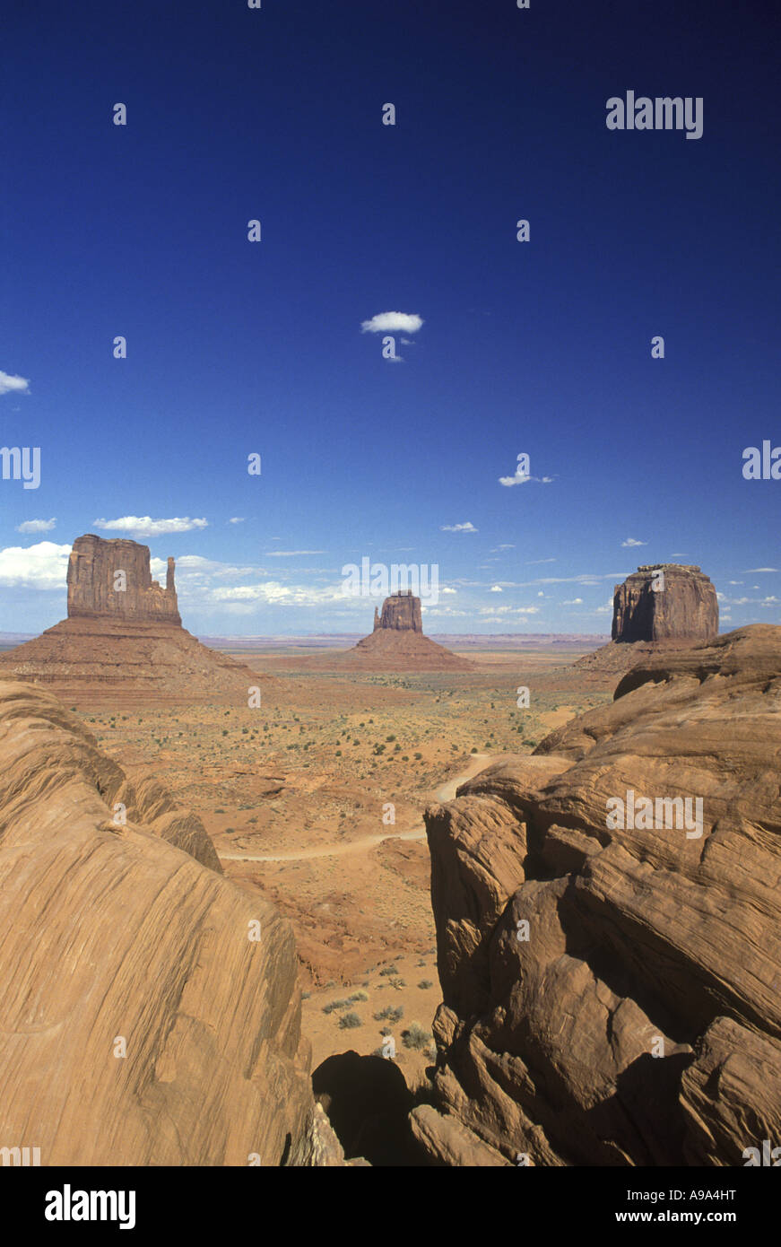 ANSEL ADAMS ROCKS LOOKOUT MONUMENT VALLEY NAVAJO TRIBAL PARK UTAH ...