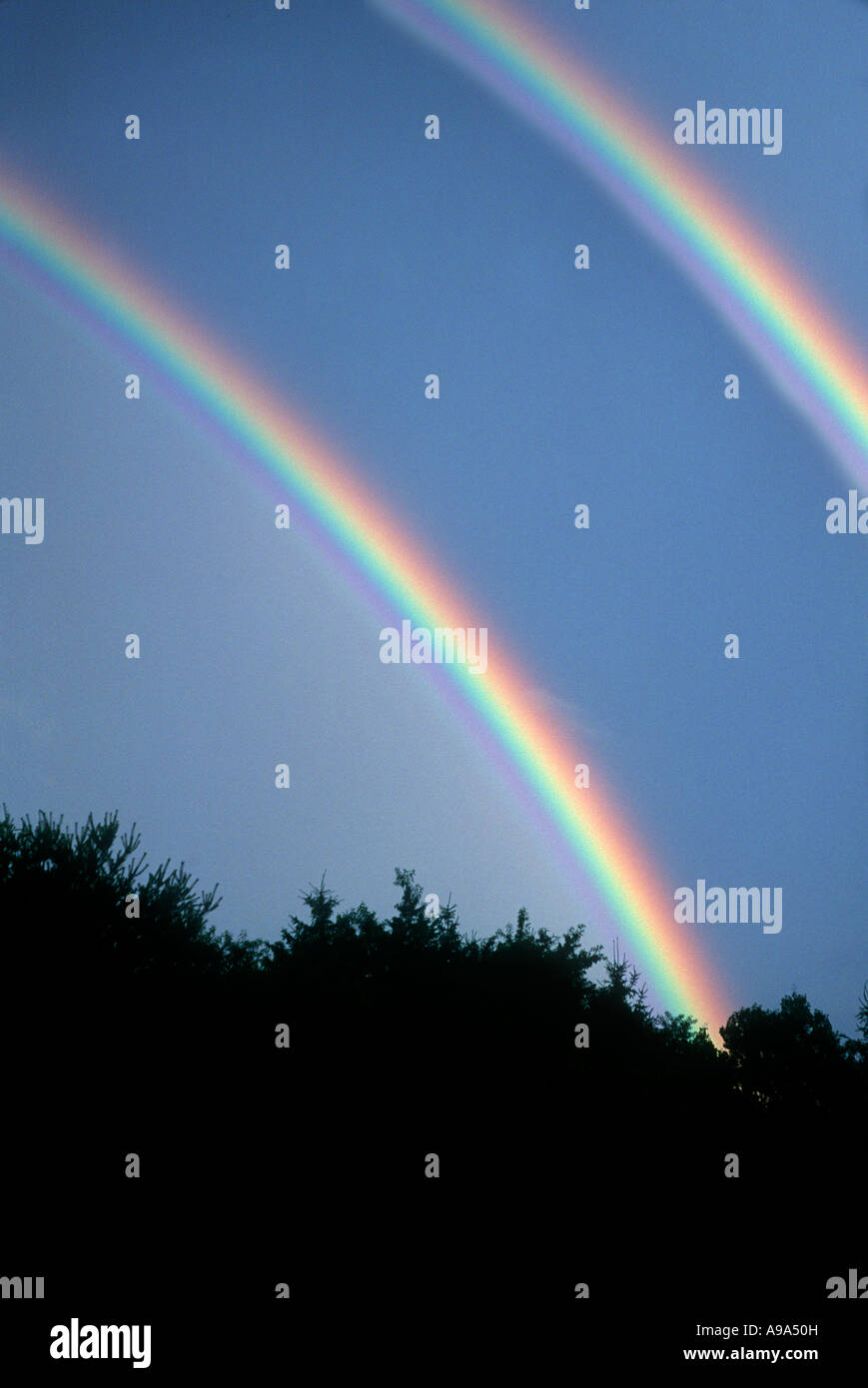 Clear double rainbows hi-res stock photography and images - Alamy