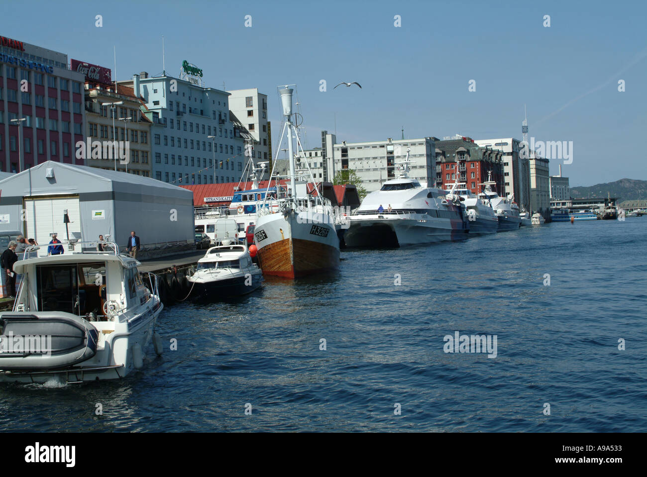 Strandkaien bergen norway hi-res stock photography and images - Alamy