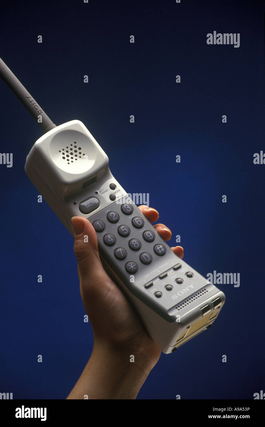 Push button phone 1990s hi-res stock photography and images - Alamy