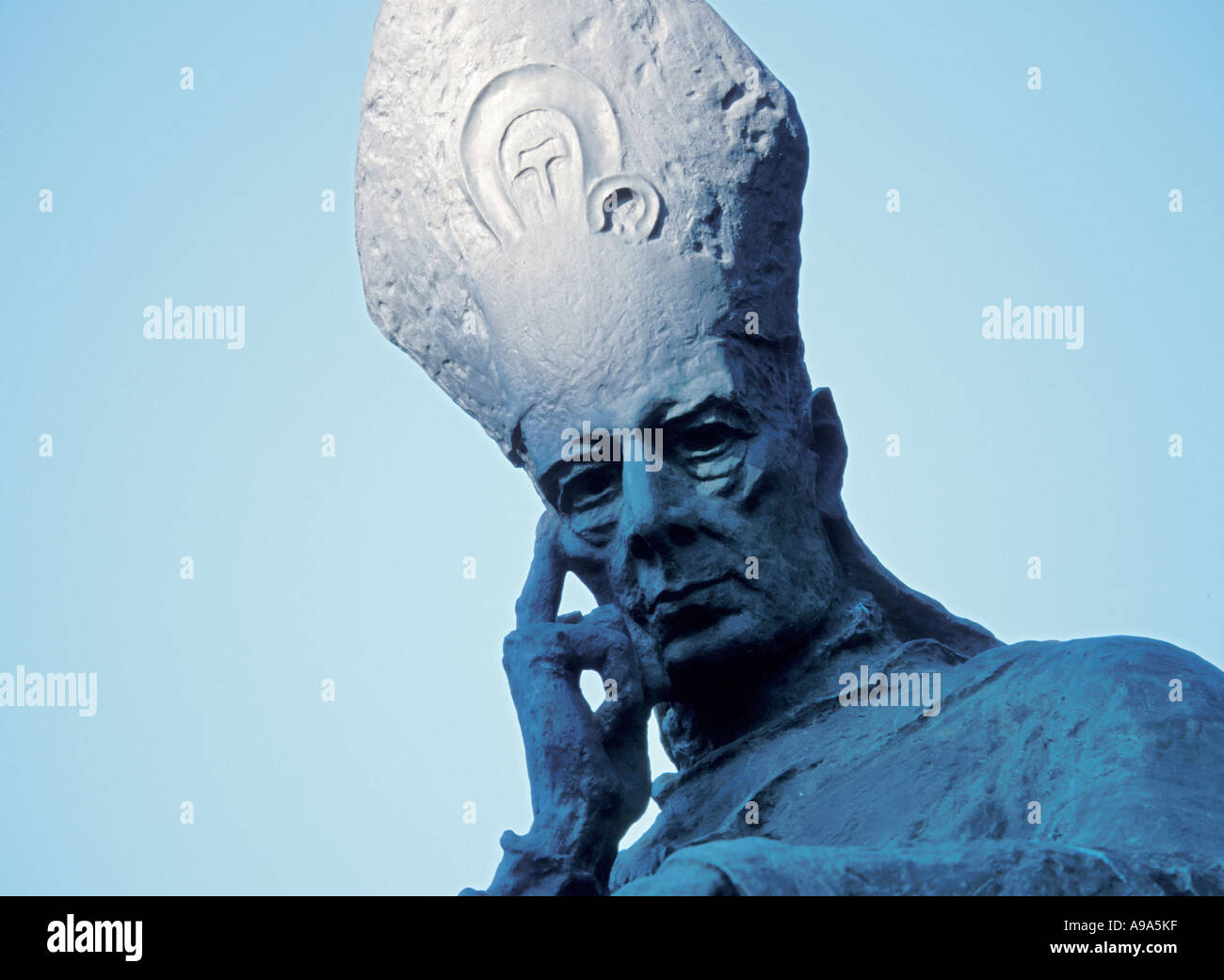 Poland Warsaw Cardinal Stefan Wyszynski Stock Photo - Alamy