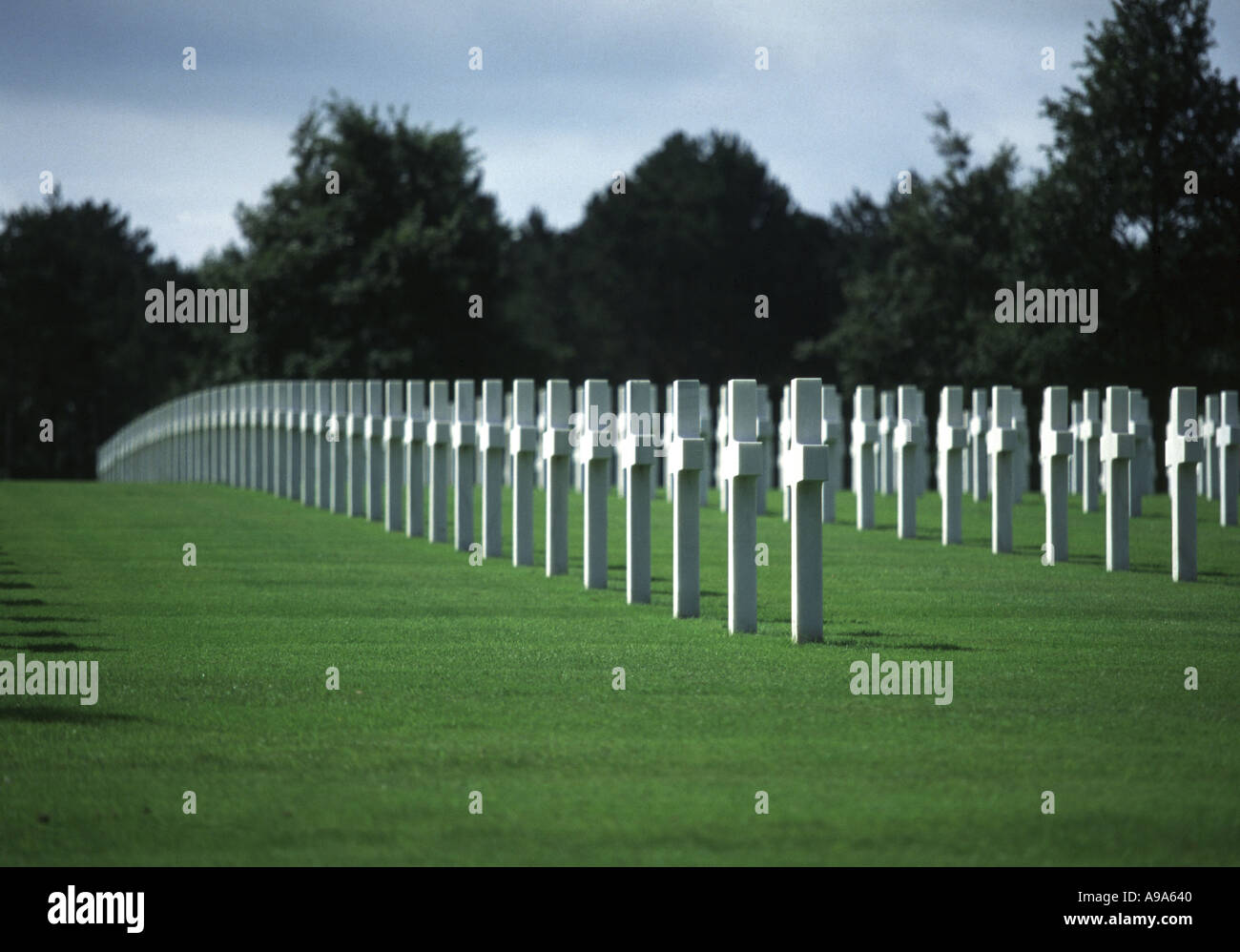 Wwii american military war grave cemetery hi-res stock photography and ...