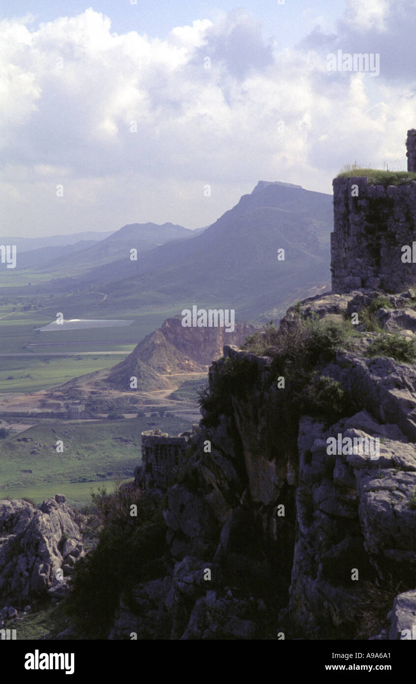 Mountains from Snake Castle Stock Photo - Alamy