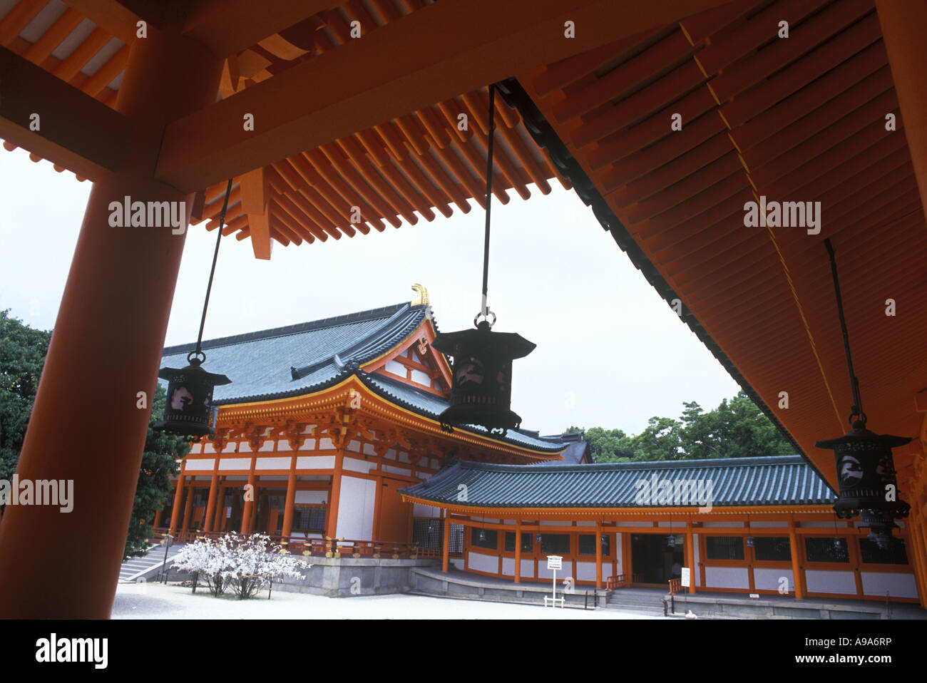 HEIAN TEMPLE KYOTO JAPAN Stock Photo - Alamy