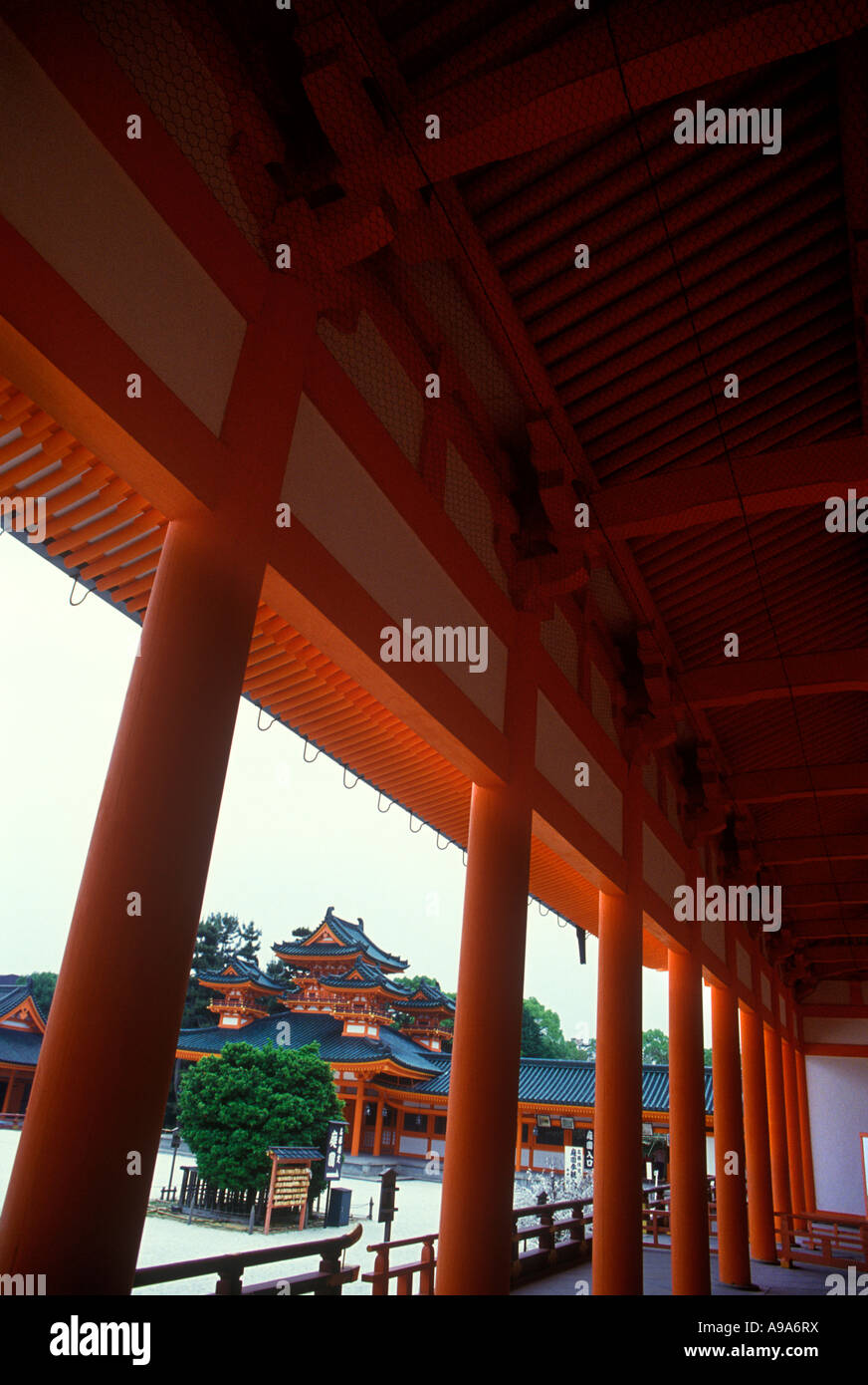 HEIAN TEMPLE KYOTO JAPAN Stock Photo - Alamy