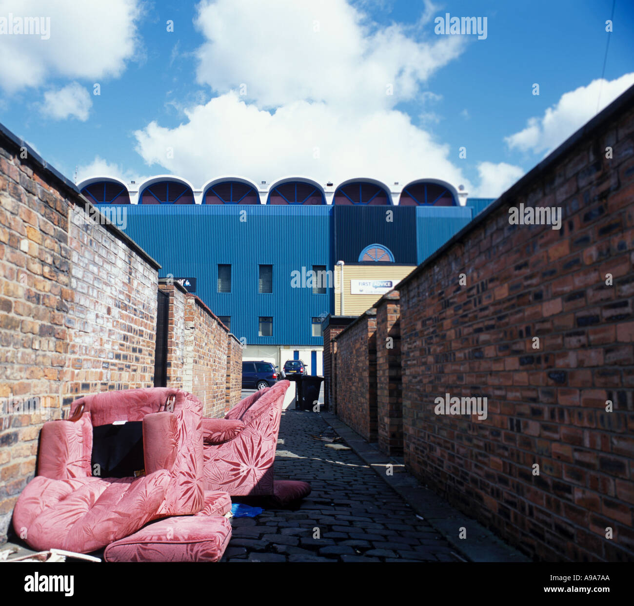 Maine road manchester hi-res stock photography and images - Alamy