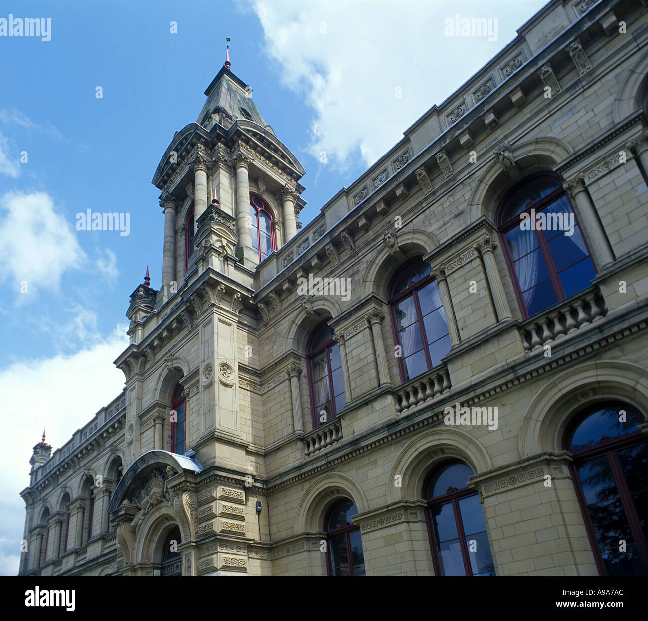 The Saltaire Institute 1871 Saltaire World Heritage Site near Bradford ...