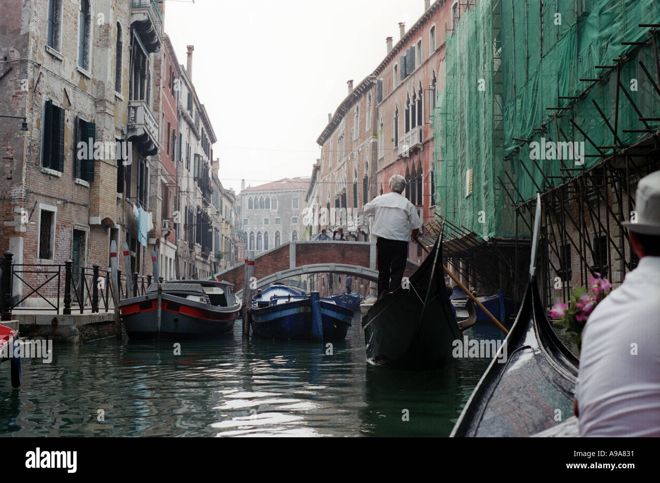 Back streets back waters Venice Italy Stock Photo - Alamy