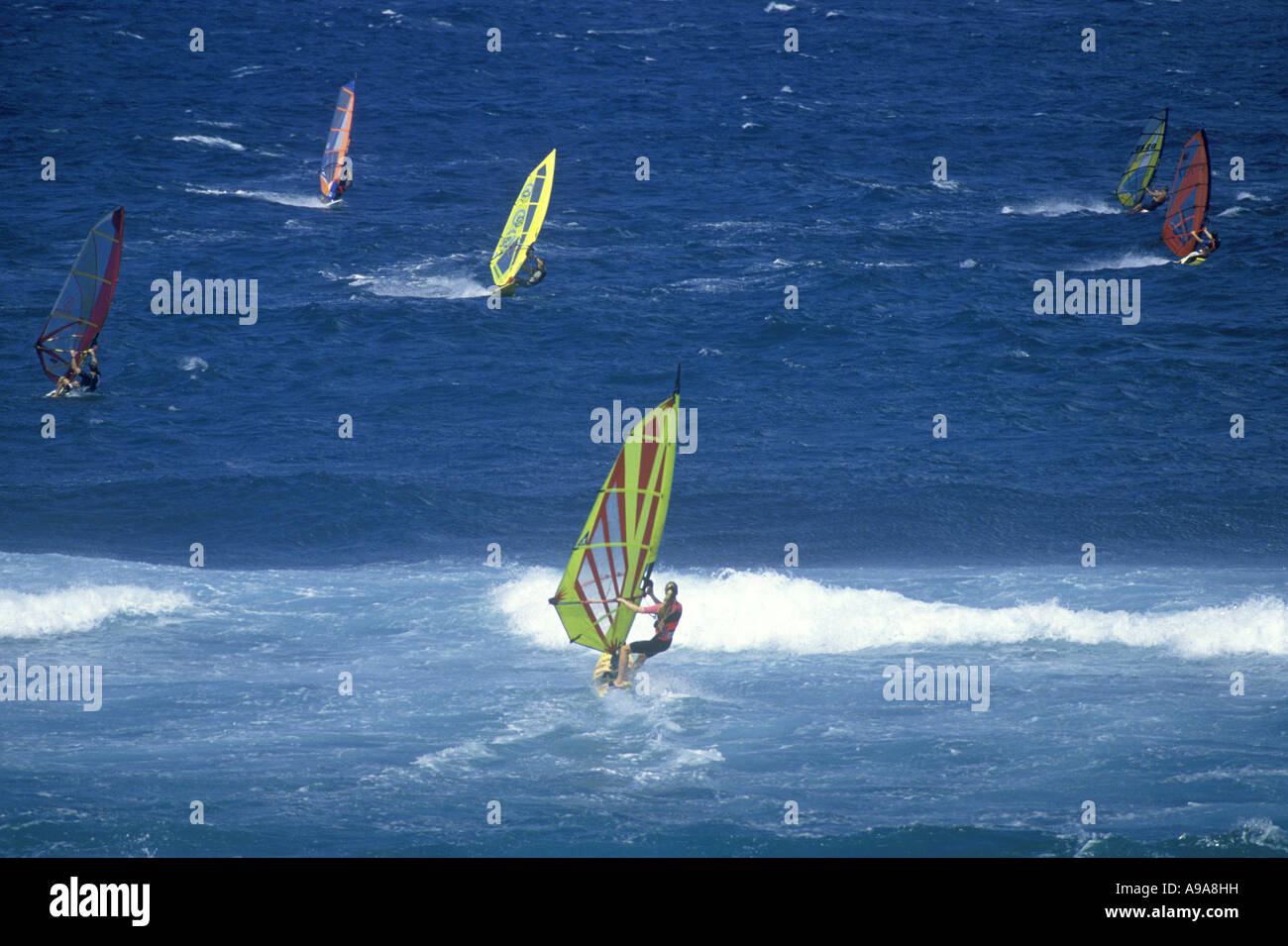 Windsurfing maui usa hi-res stock photography and images - Alamy