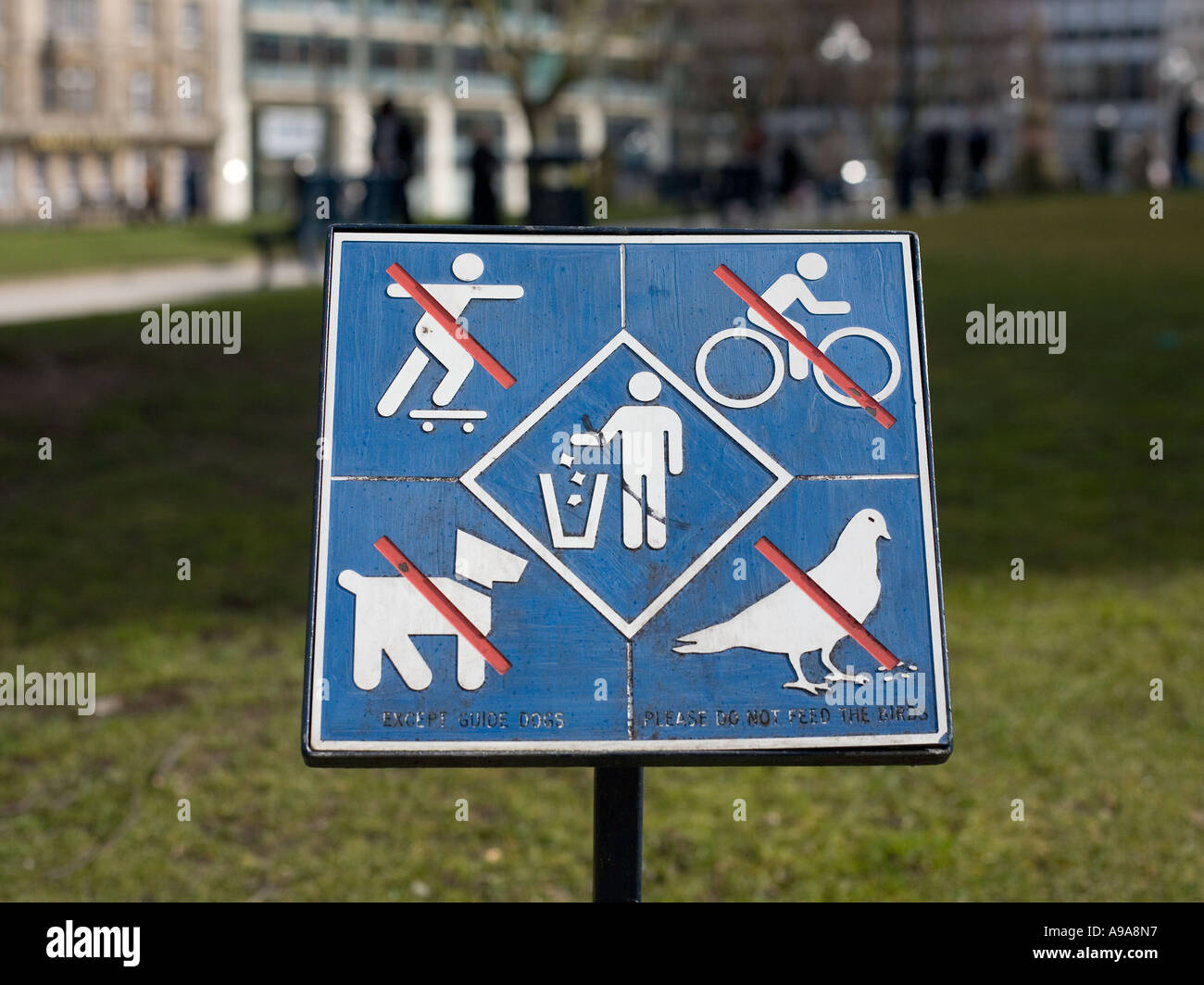 Do not do anything sign hi-res stock photography and images - Alamy