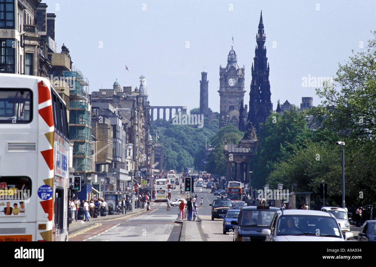 Princes Street Edinburgh Stock Photo - Alamy