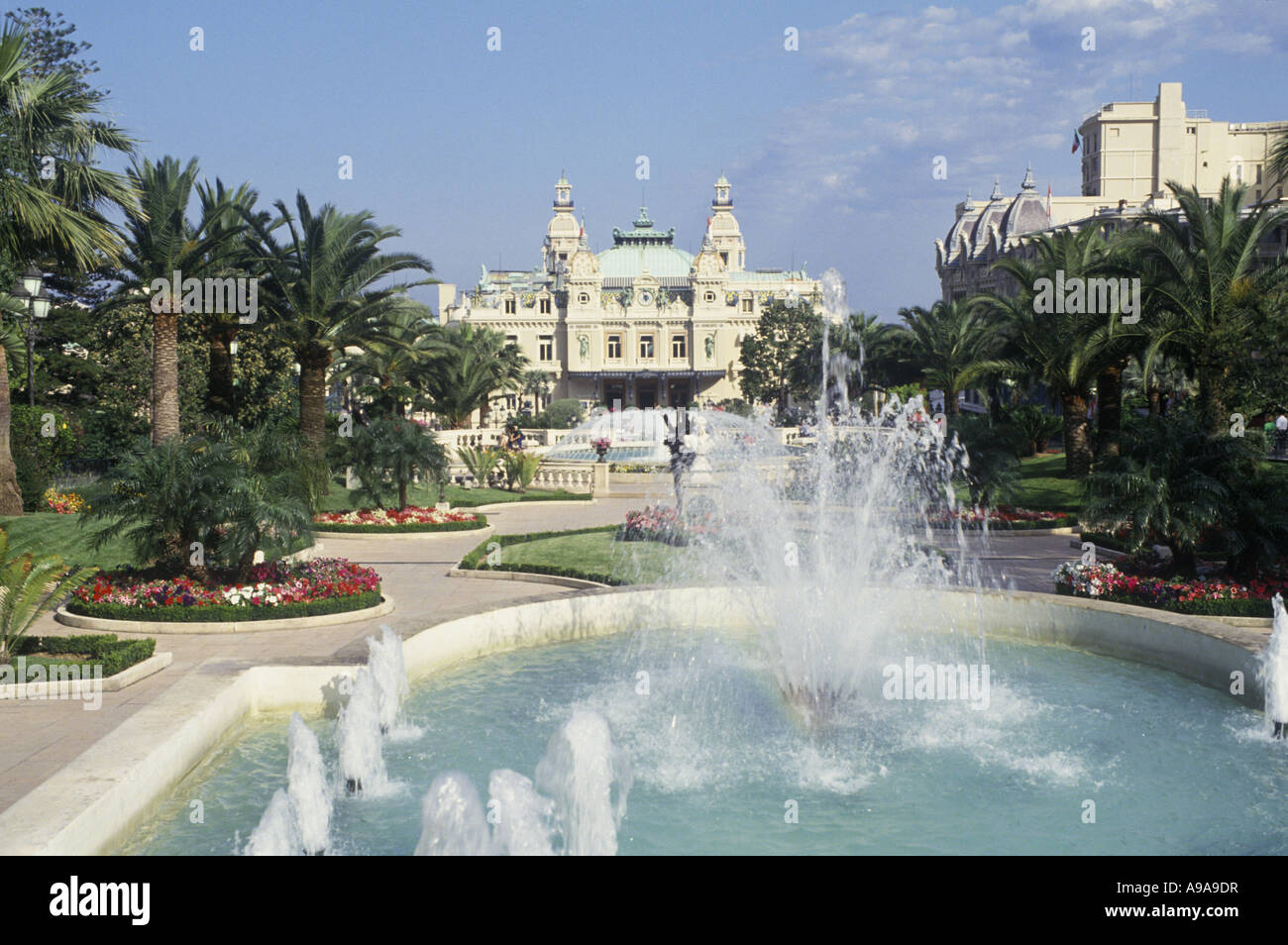 FOUNTAIN OLD CASINO GARDENS MONTE CARLO PRINCIPAUTE DE MONACO Stock ...