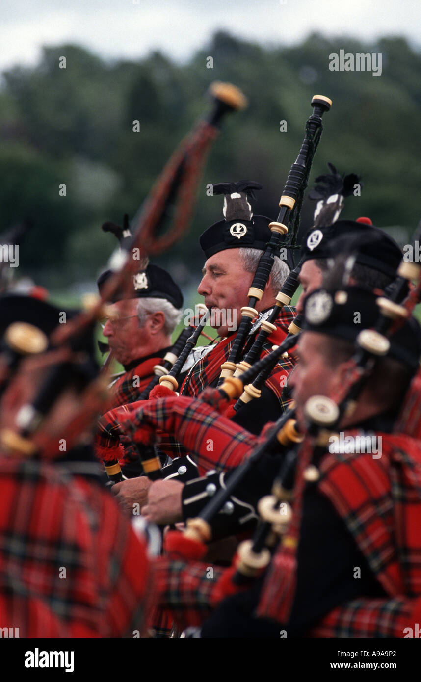 tradition music bag pipe band Stock Photo - Alamy
