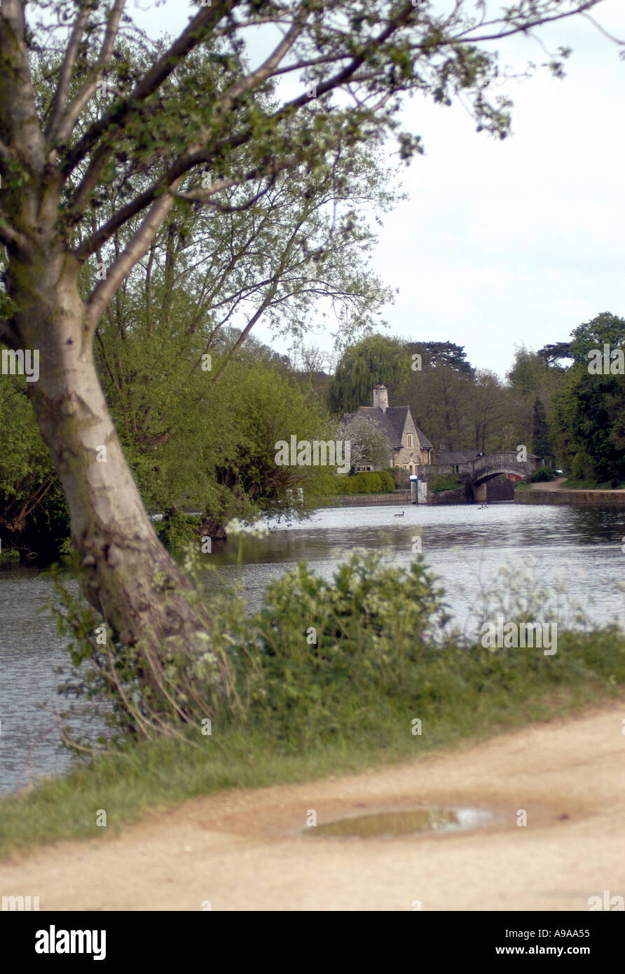 Iffley lock Oxford Stock Photo - Alamy