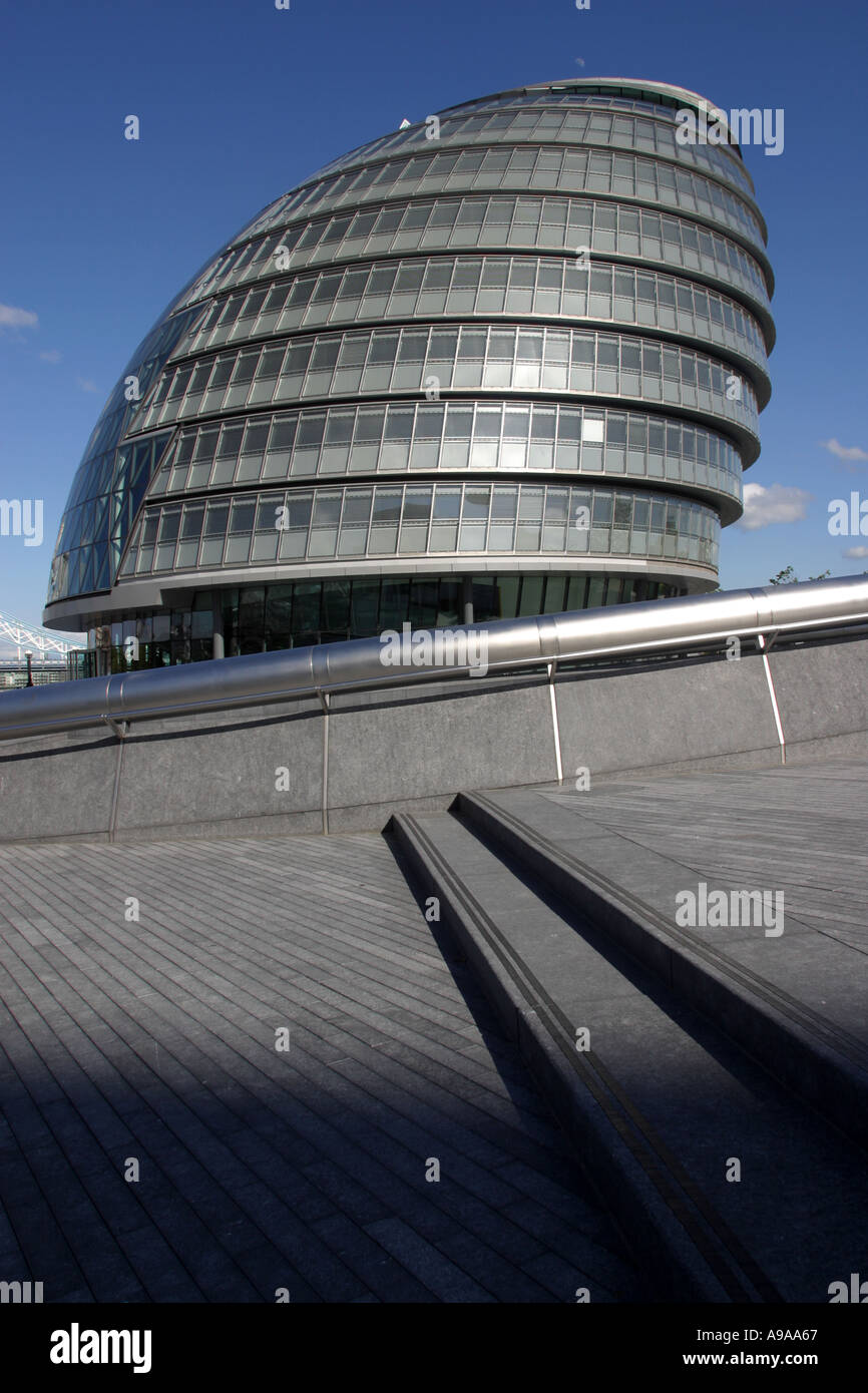 City Hall or GLA Building Queens Walk London England UK Stock Photo - Alamy