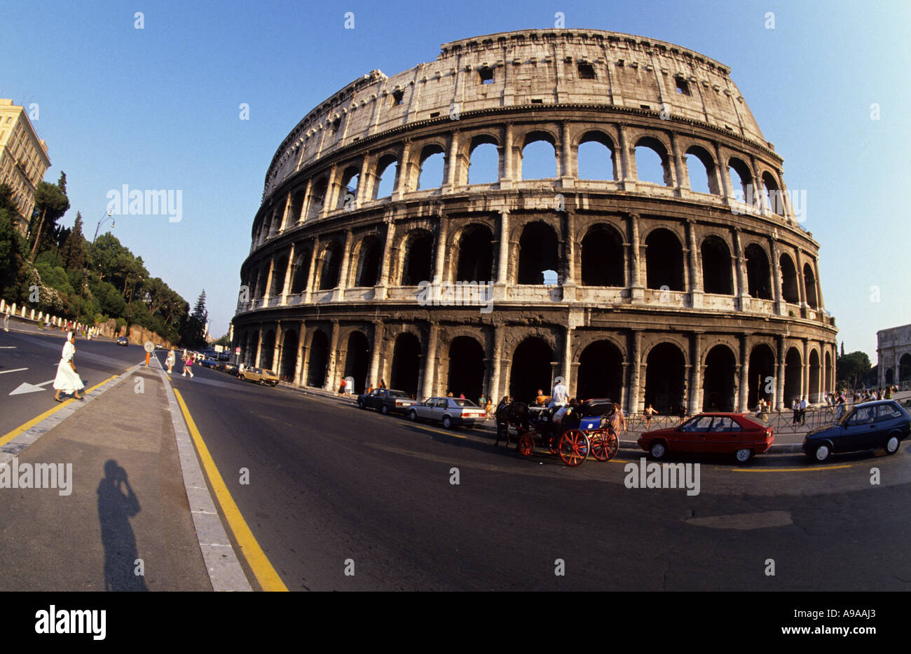 Roma Rome colosseo colisseum ruins Stock Photo - Alamy