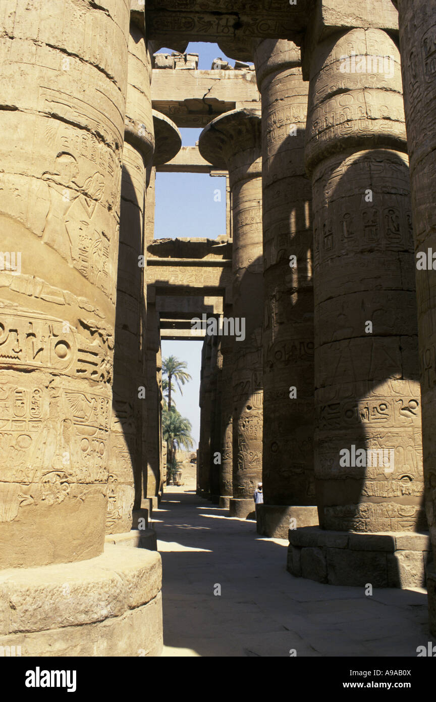 Egypt hypostyle hall hi-res stock photography and images - Alamy
