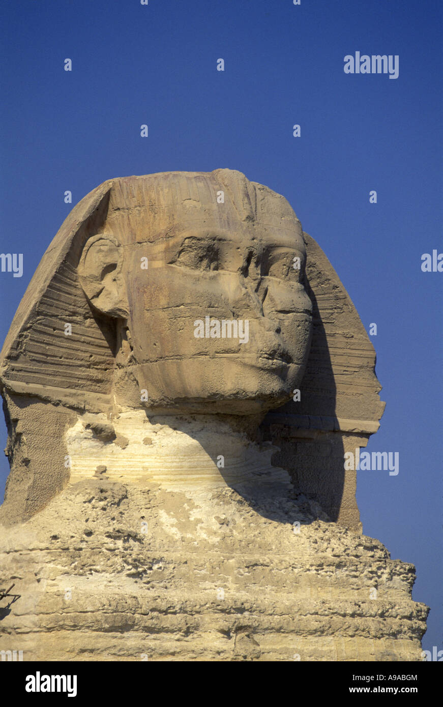 Egypt sphinx giza head hi-res stock photography and images - Alamy