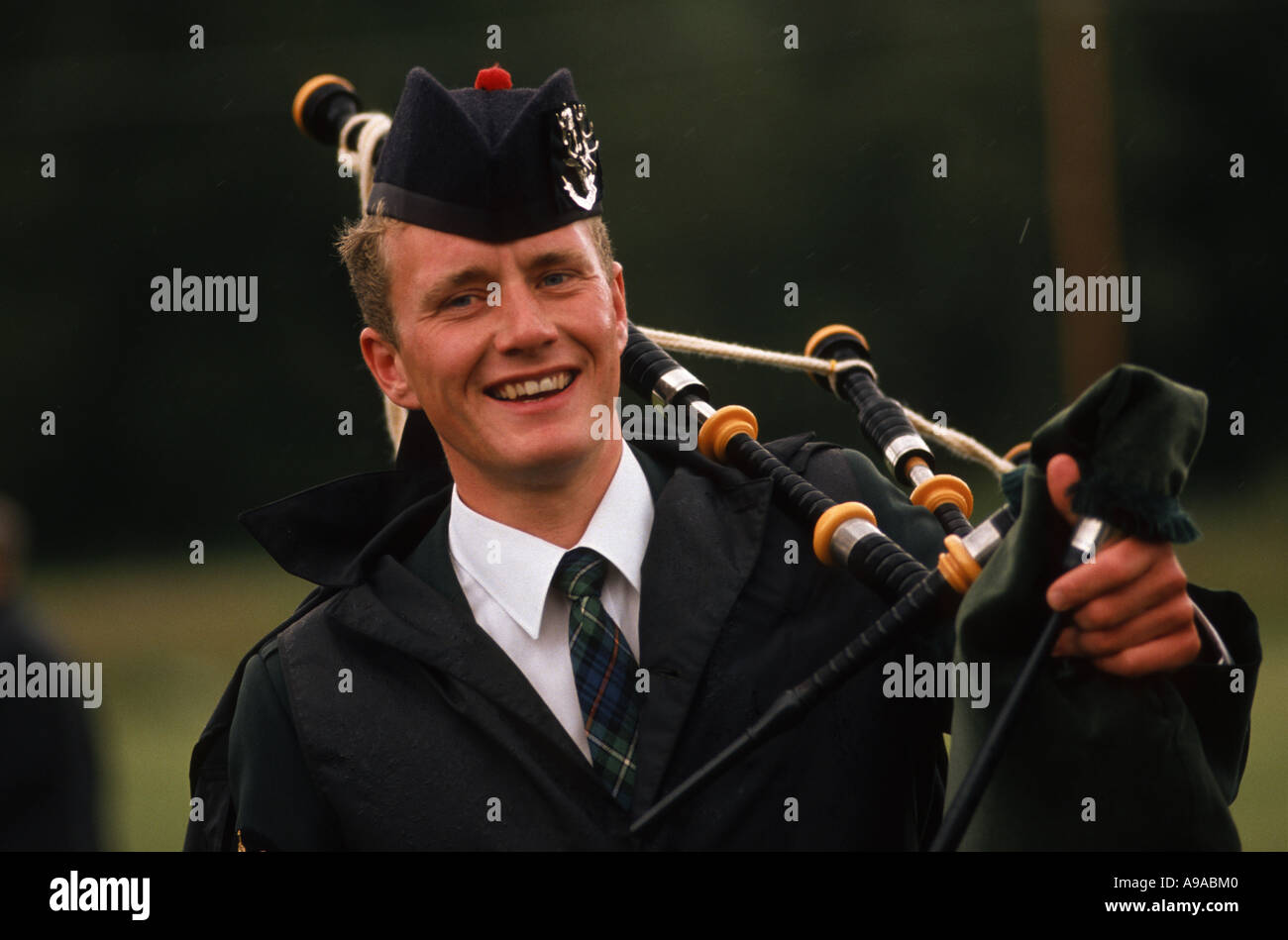 Bagpipe boy hi-res stock photography and images - Alamy