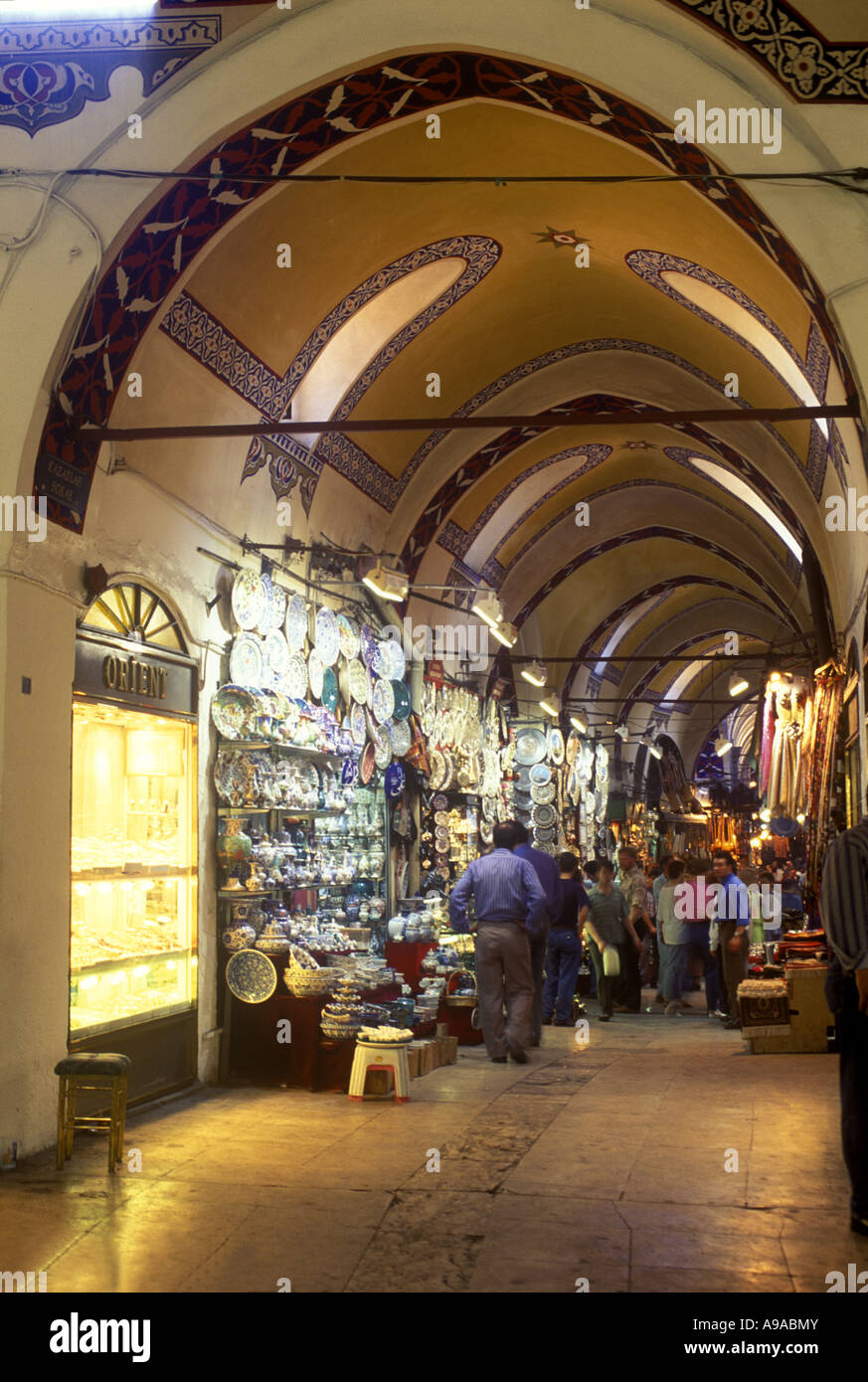 GRAND BAZAAR ISTANBUL TURKEY Stock Photo - Alamy