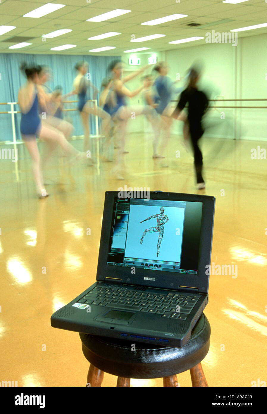 computer dance program used in ballet class Stock Photo - Alamy