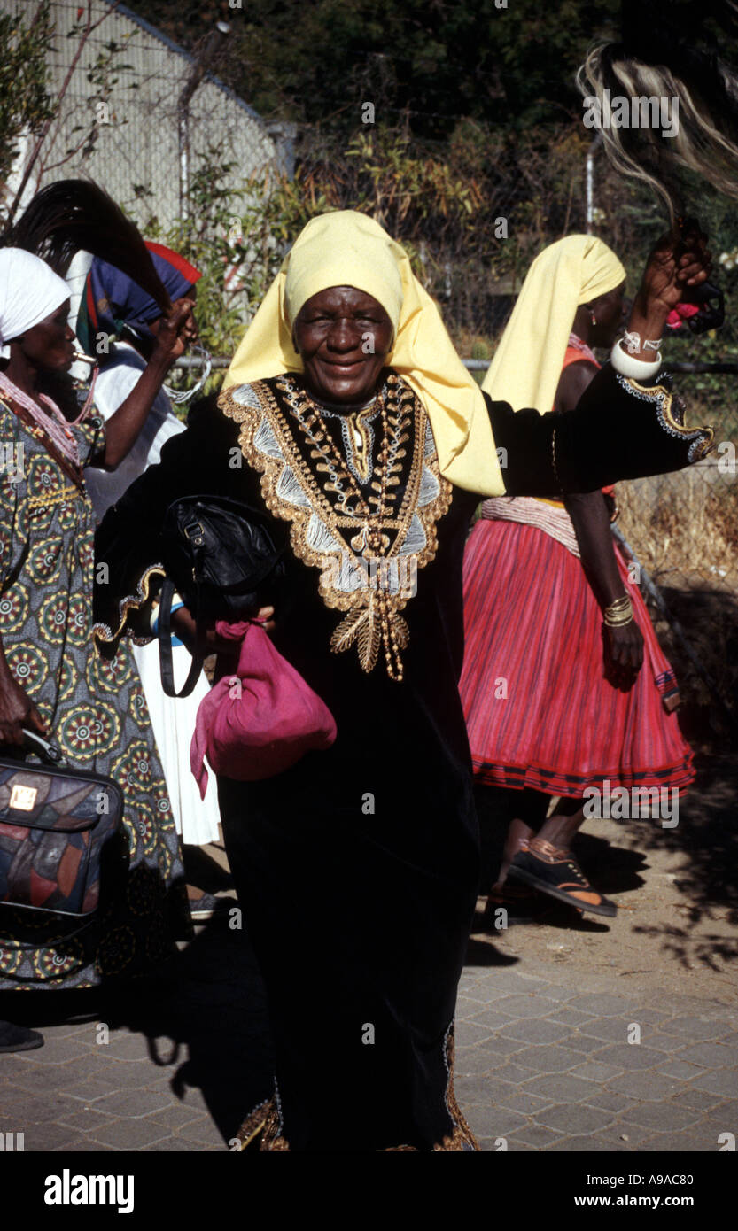 Ovambo dance hi-res stock photography and images - Alamy