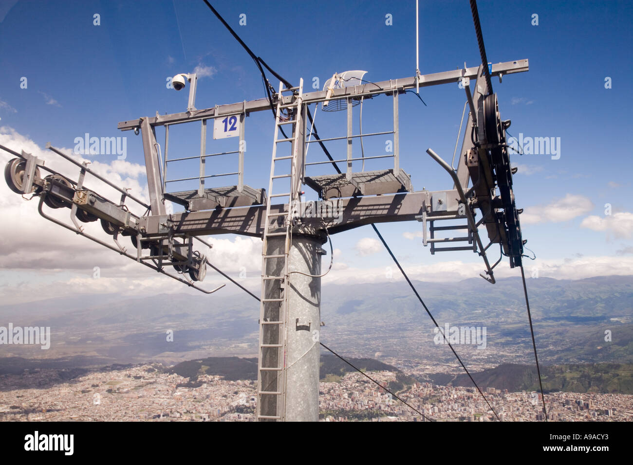 Pichincha cable car hi-res stock photography and images - Alamy