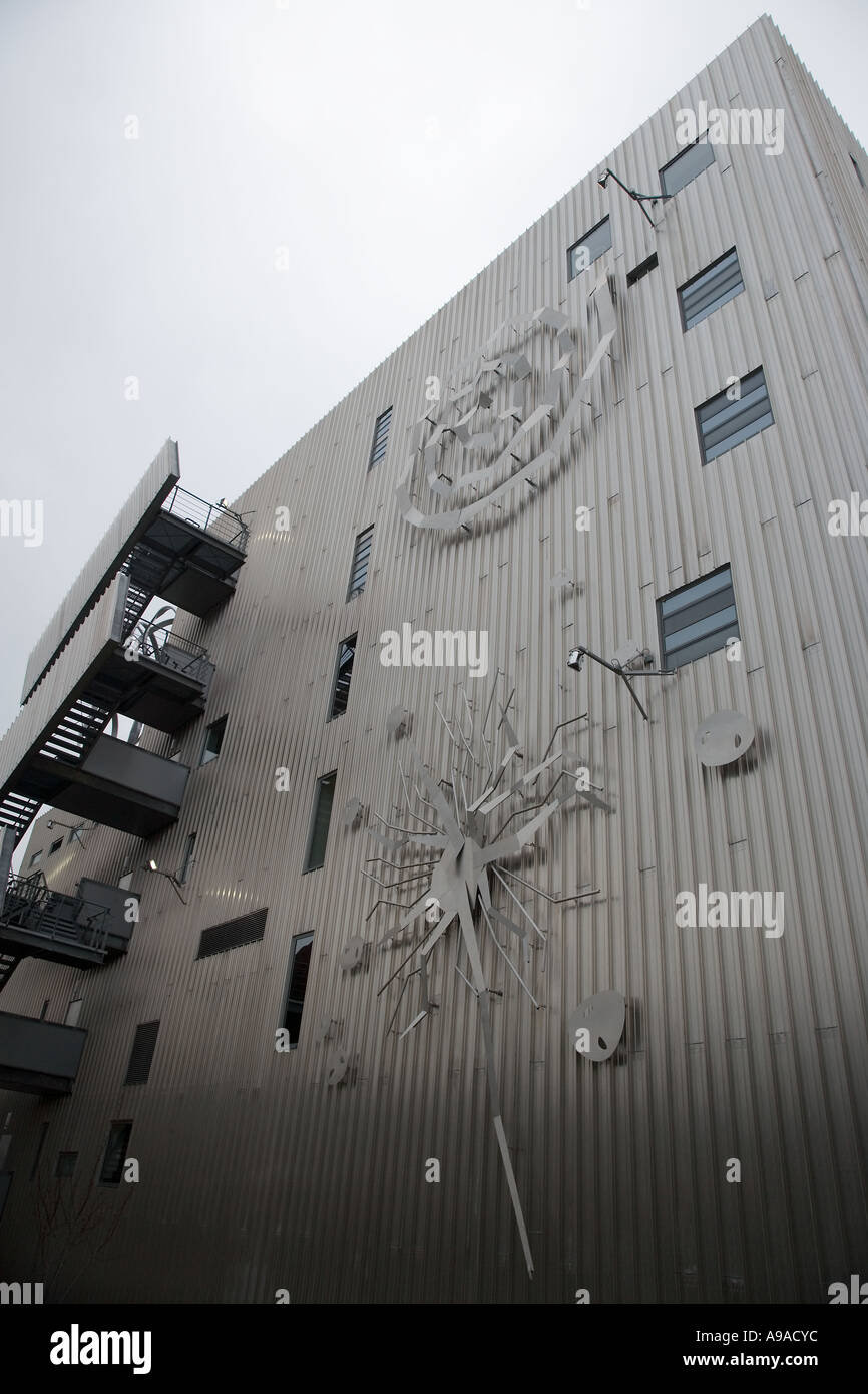 The rear of the Ben Pimlott building, Goldsmiths College, University of ...