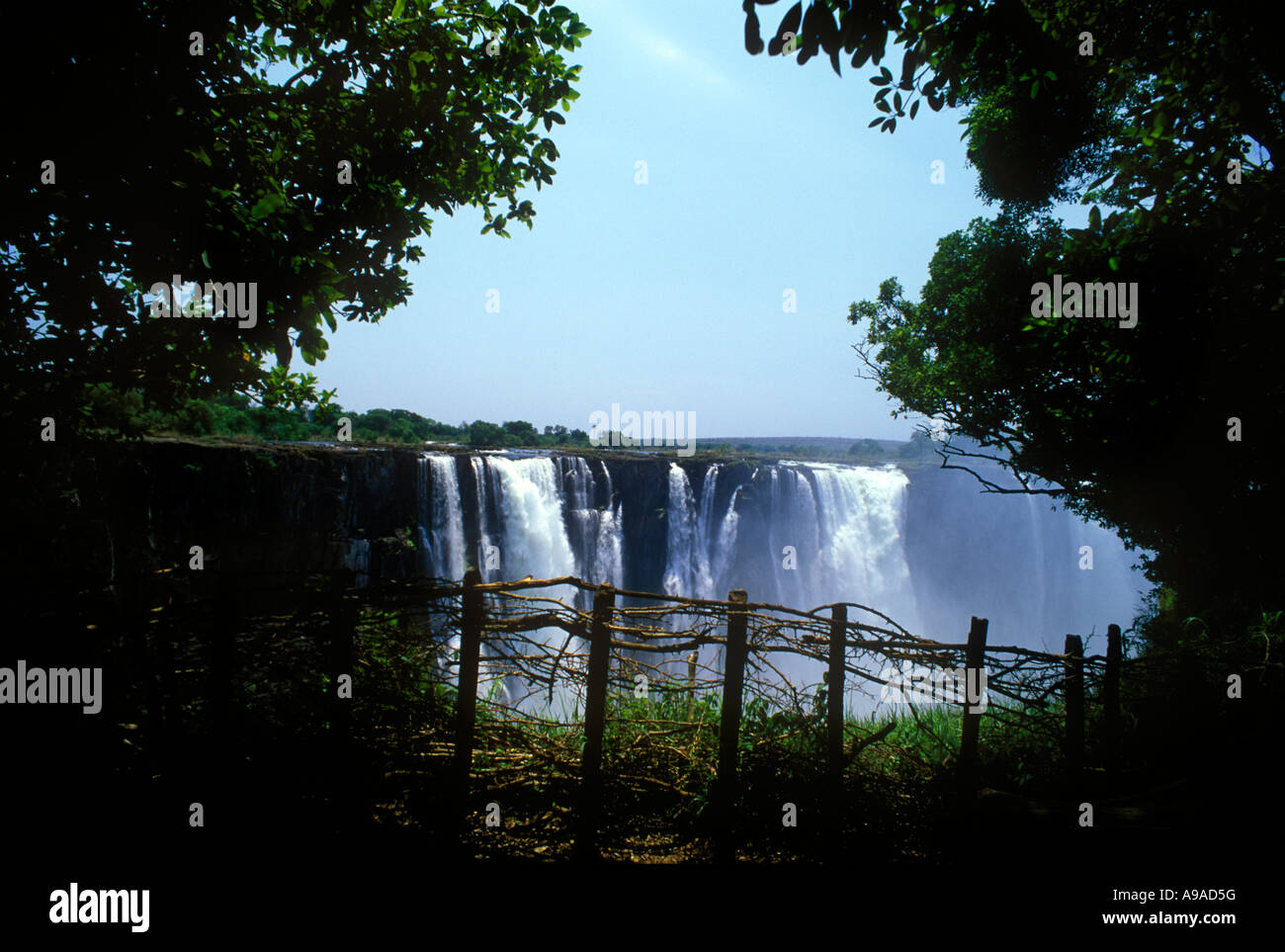 MAIN WATERFALLS VICTORIA FALLS ZIMBABWE Stock Photo - Alamy