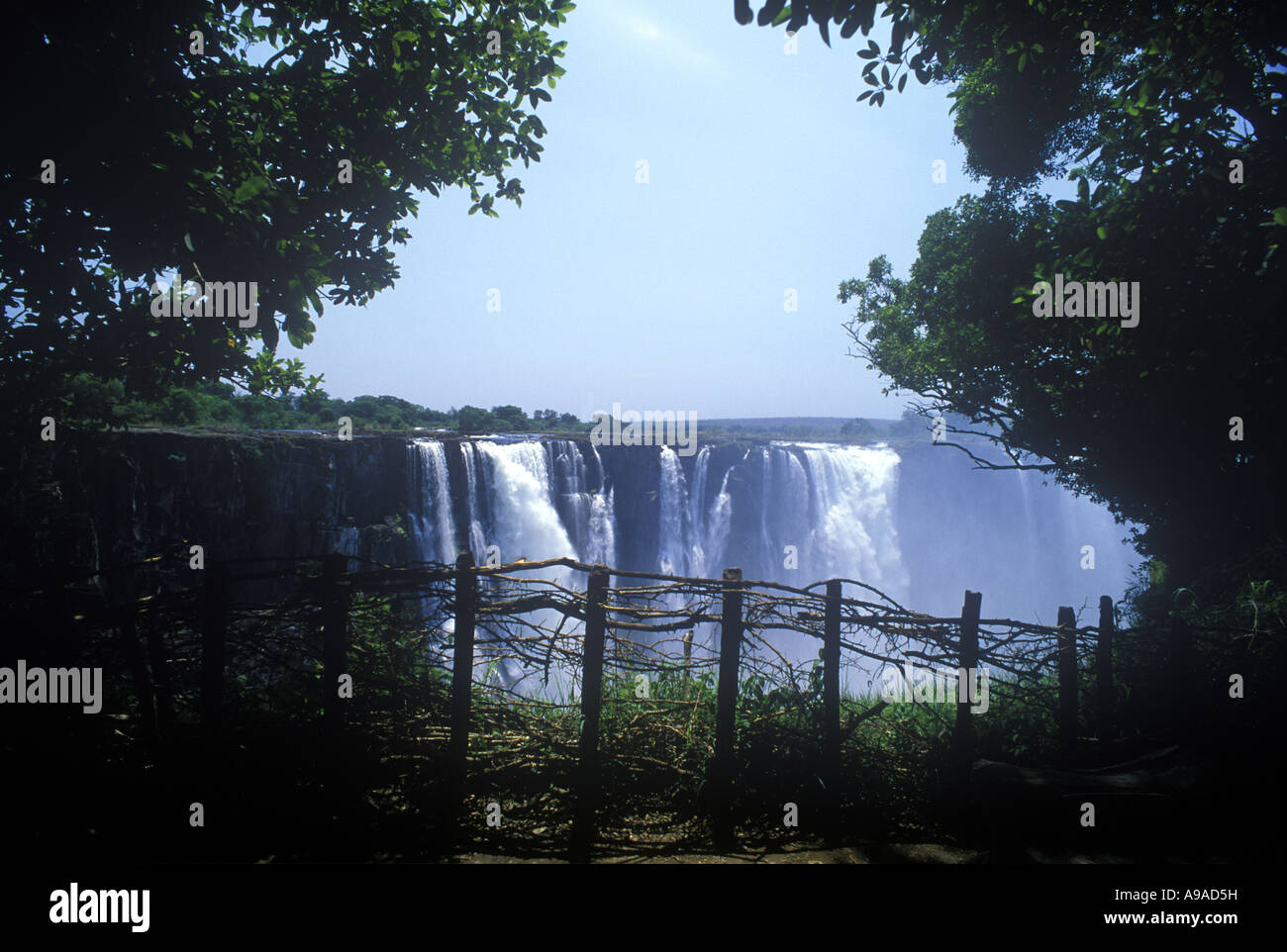 MAIN WATERFALLS VICTORIA FALLS ZIMBABWE Stock Photo - Alamy