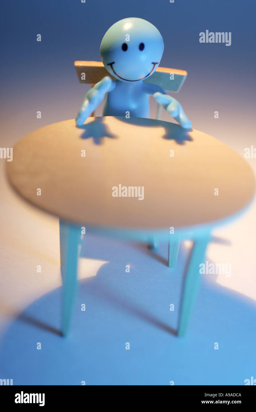 Miniature chair table hi-res stock photography and images - Alamy