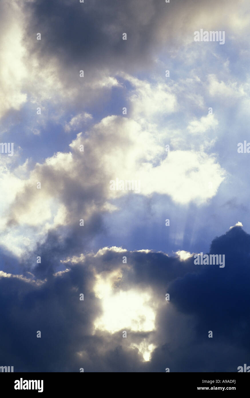 Light rays breaking through hi-res stock photography and images - Alamy