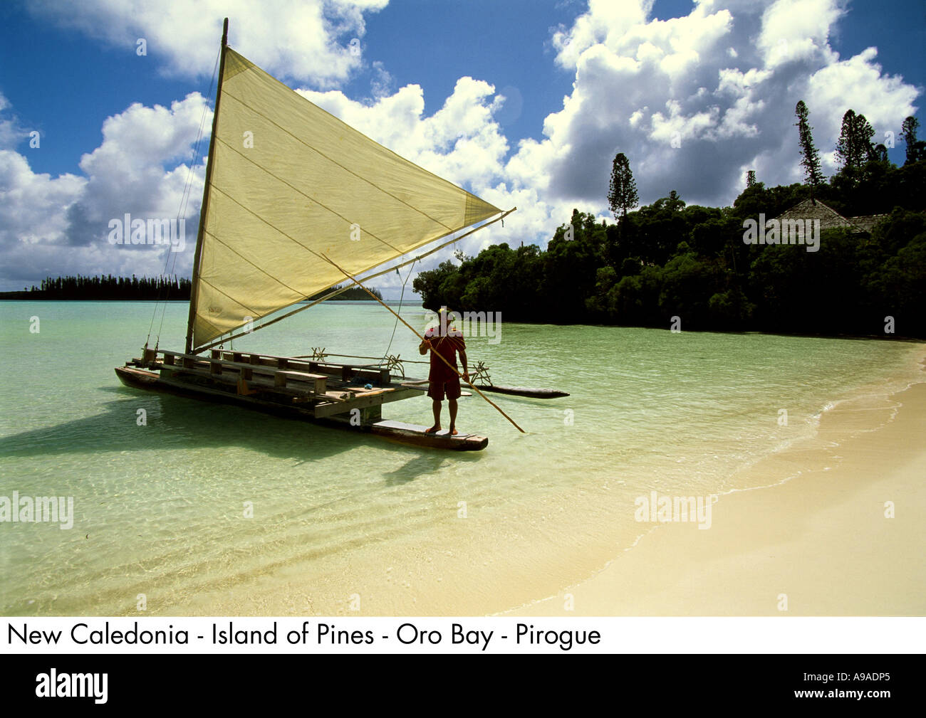 New caledonia pirogue boat hi-res stock photography and images - Alamy