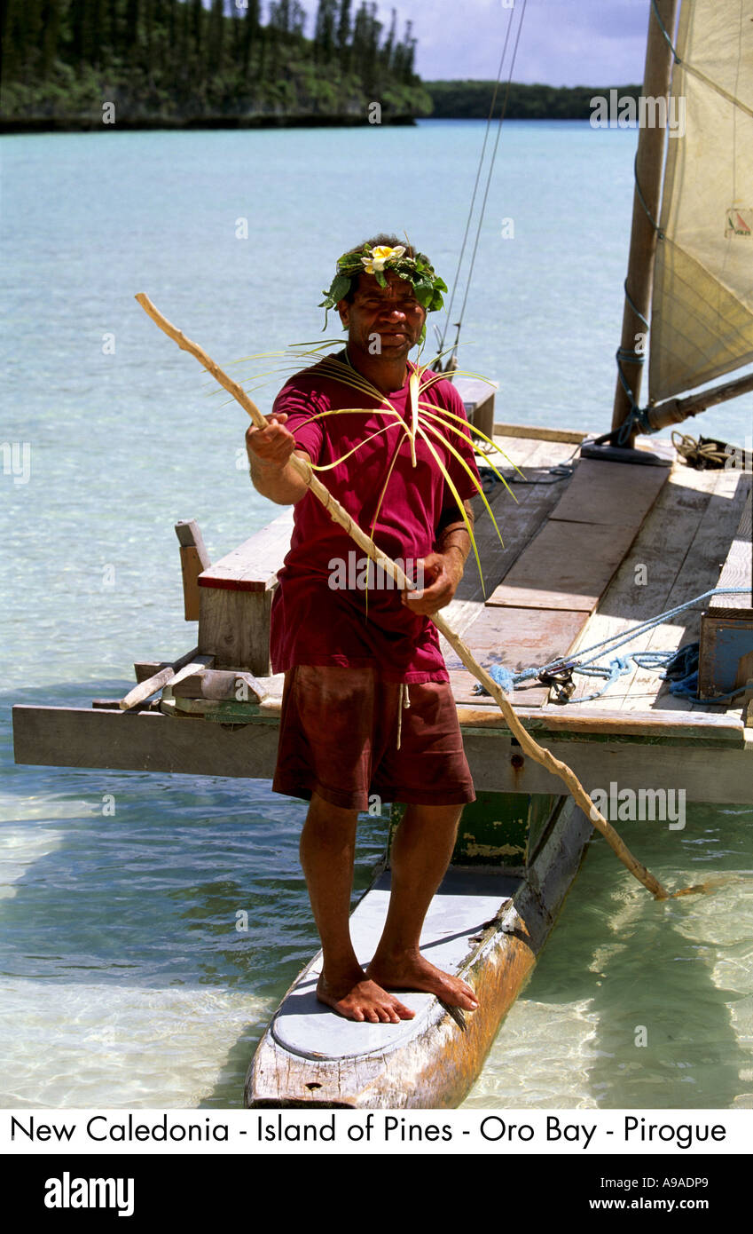 New caledonia pirogue boat hi-res stock photography and images - Alamy
