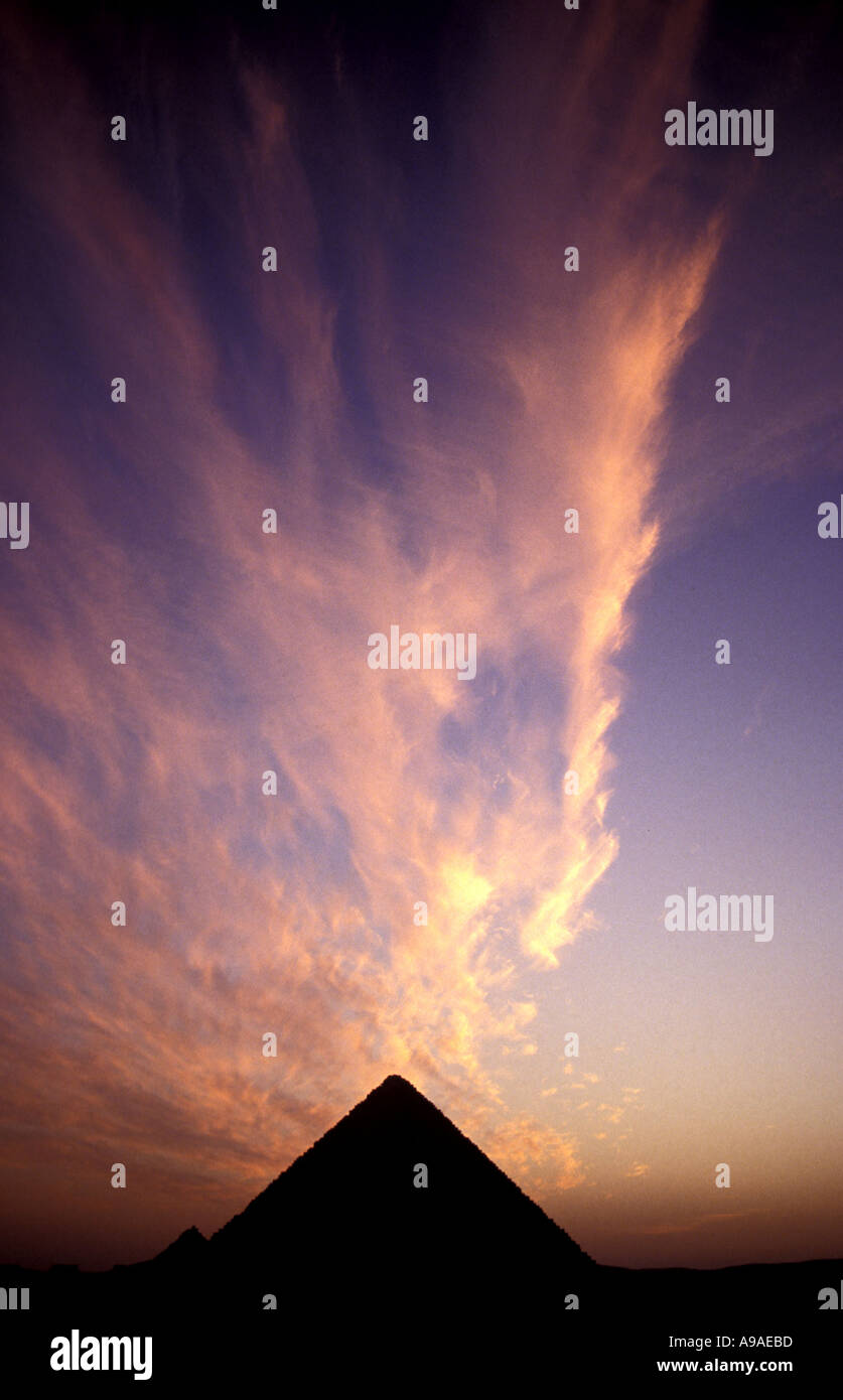 EGYPT Pyramids at Gizeh Stock Photo - Alamy