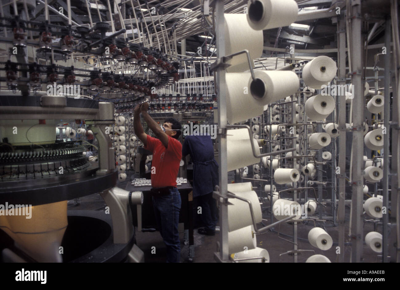 COLOMBIA Tolima textile factory Stock Photo - Alamy