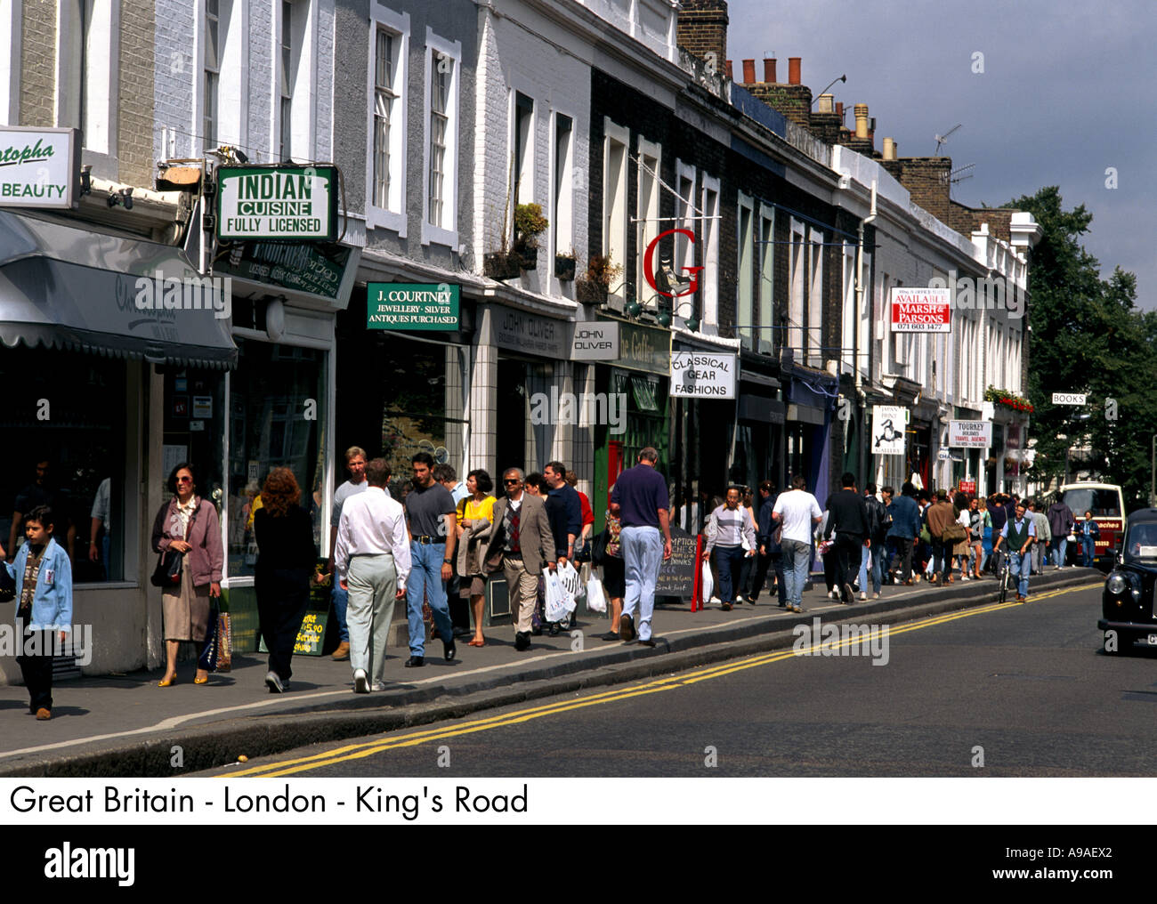 King s road hi-res stock photography and images - Alamy